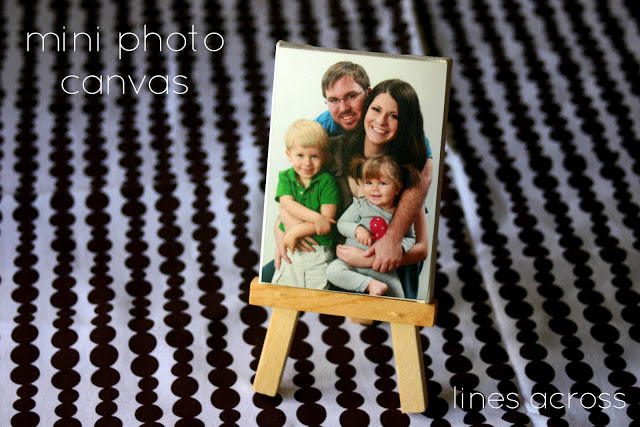 Mini Photo Canvas - Lines Across