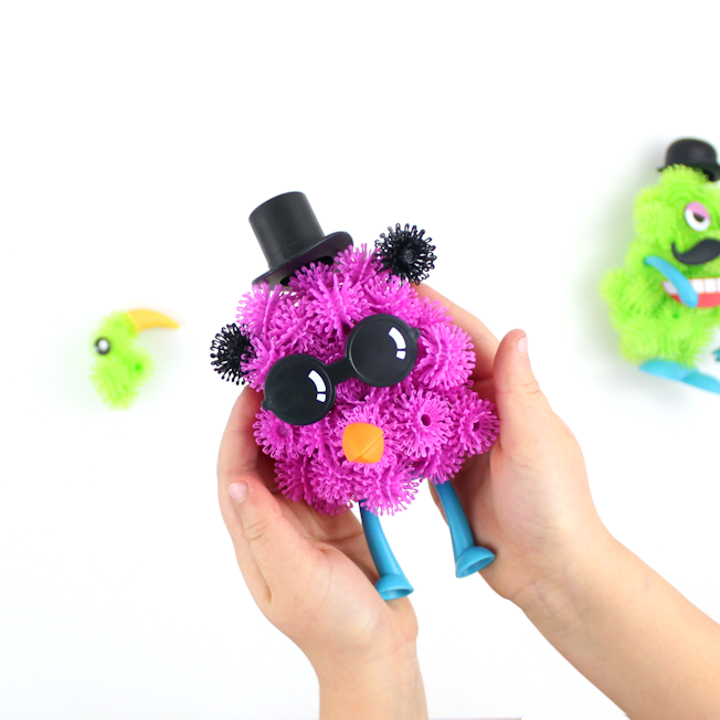 Creative Play with Bunchems - Lines Across